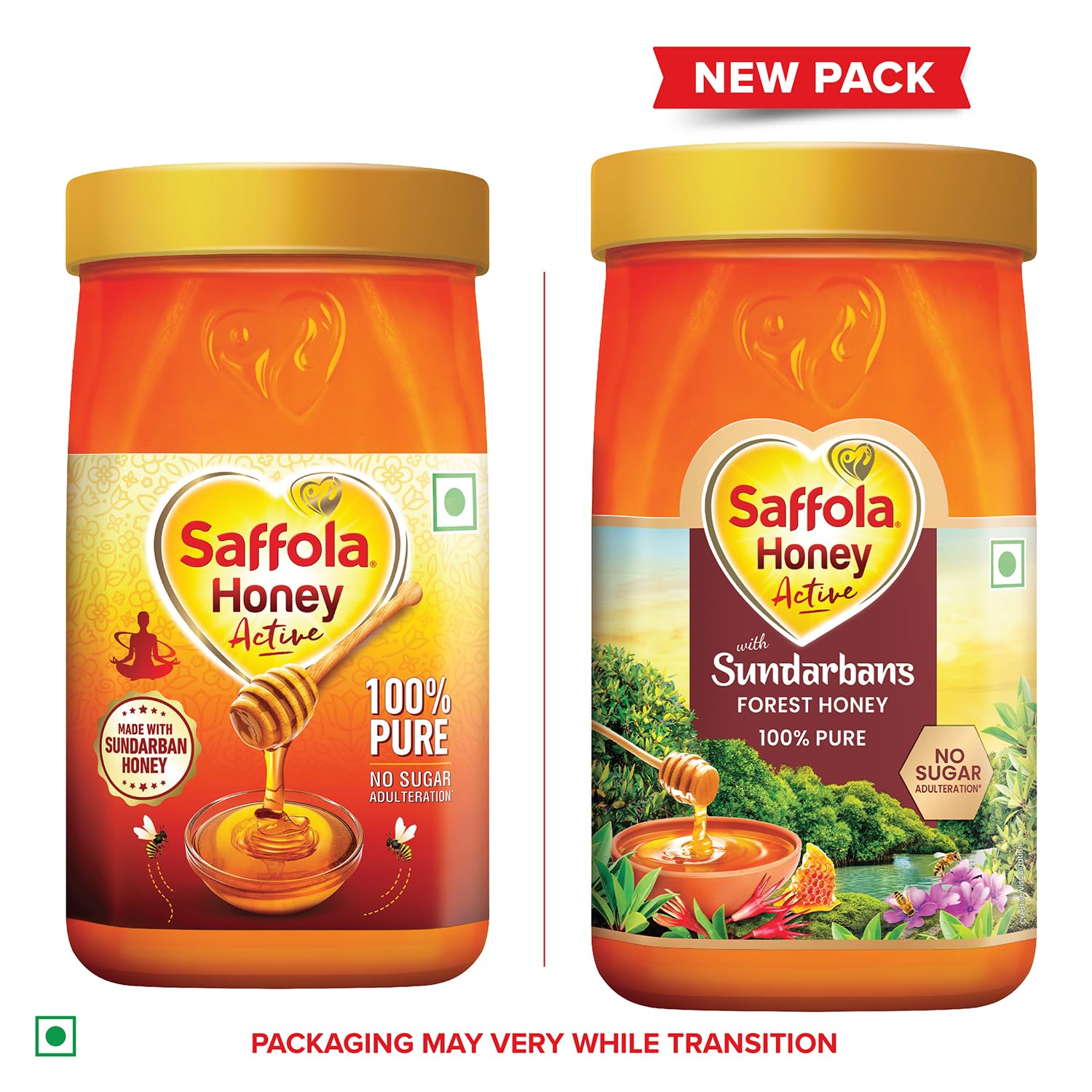 Saffola Honey Active, Made with Sundarban Forest Honey – Link Store