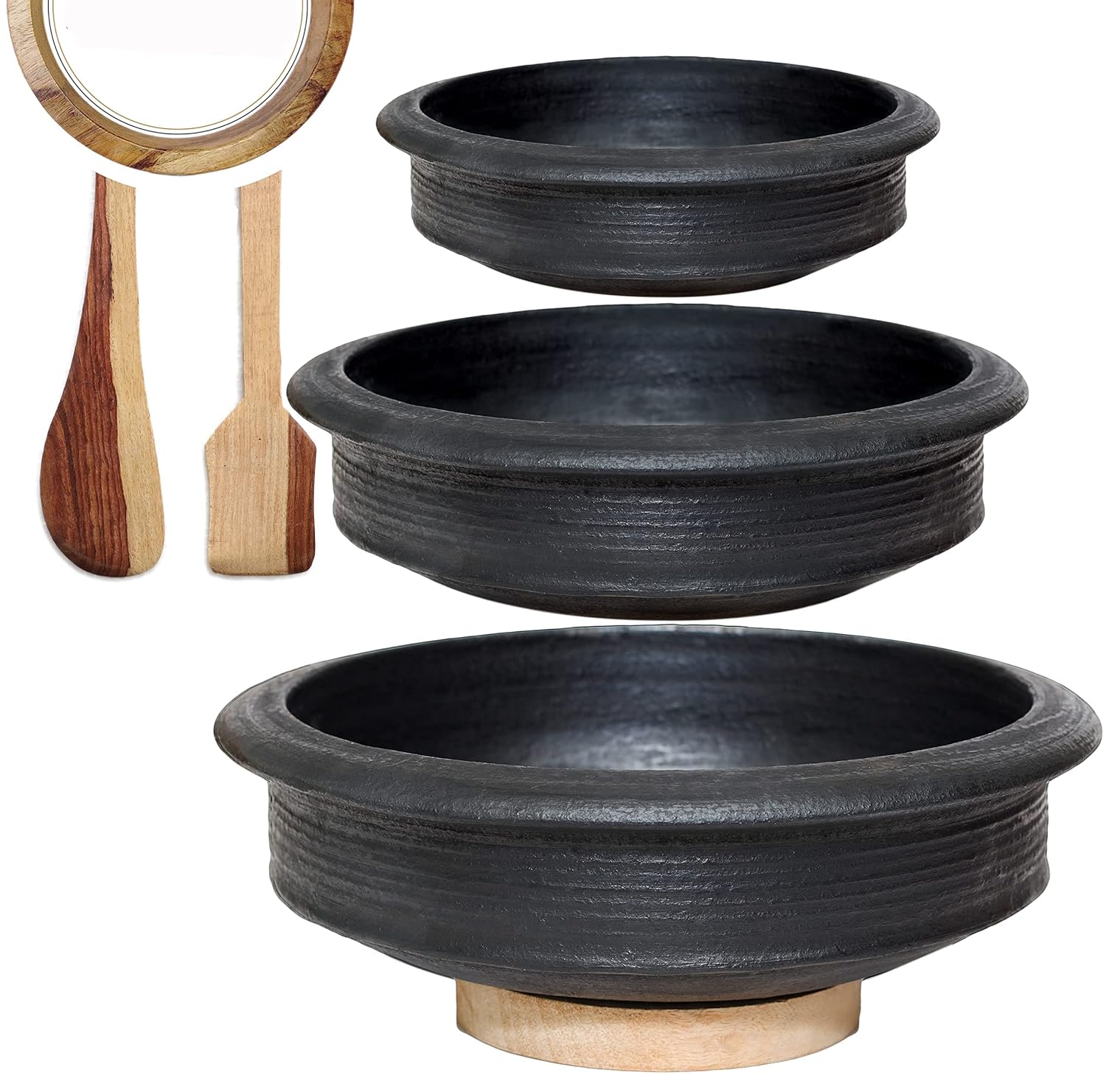Craftsman India Online Deep Burned Clay Pot – Link Store