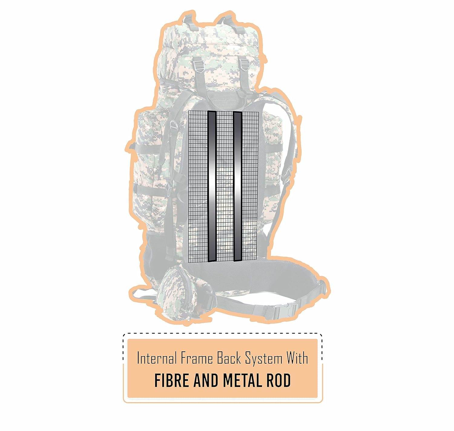 Tripole Colonel 85 Litres Rucksack + Detachable Day Pack – Link Store