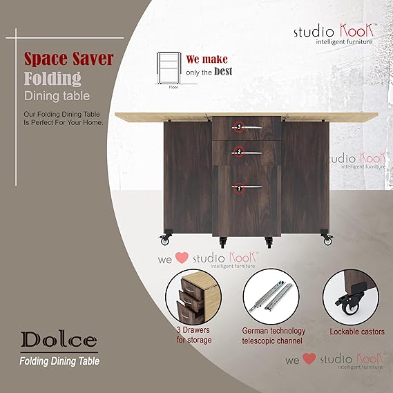 Studio Kook Dolce 4 Seater Folding Dining Table – Link Store