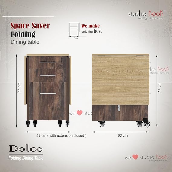 Studio Kook Dolce 4 Seater Folding Dining Table – Link Store